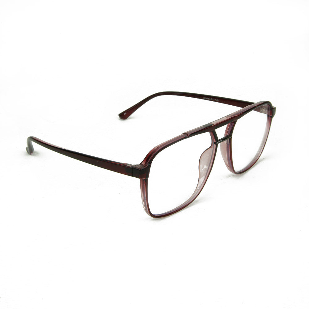 Blue Light Glasses (Maroon-3234/145)